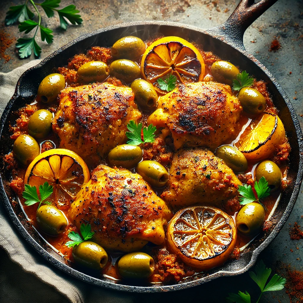 Moroccan Chicken Tagine - fuegorecipes.com